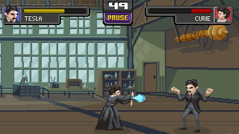 The greatest scientists in history fight to the death in Science Kombat ...